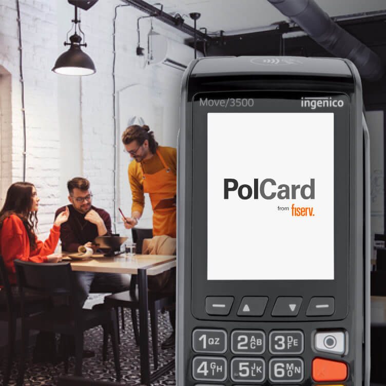 Terminal płatniczy za 0 zł, czytniki kart płatniczych | PolCard